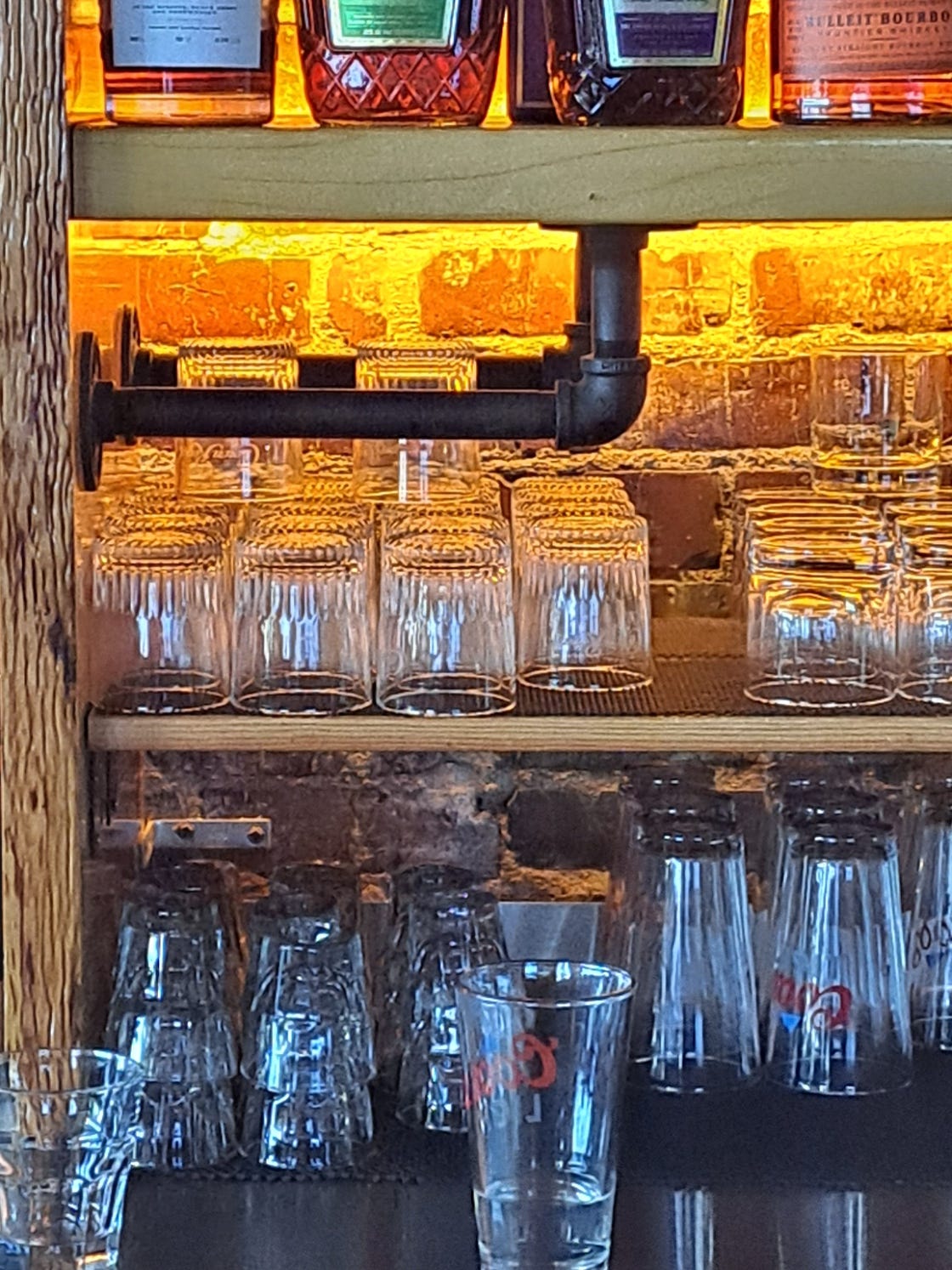 The Iron Bar. Upside-down with inelastic glass… | by RyanFrench | Medium