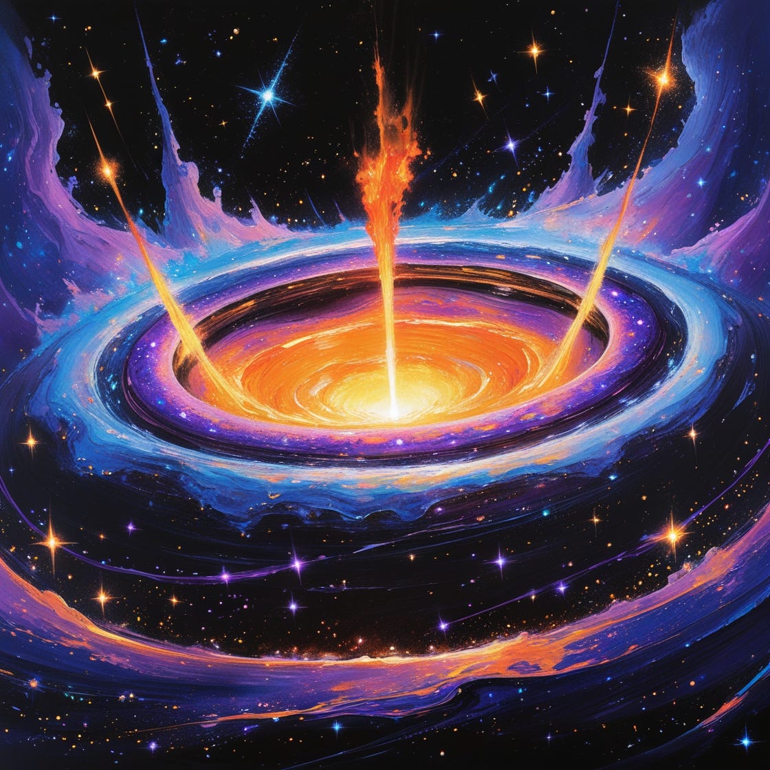 Galactic Secrets Unveiled: Our Black Hole Bubbling With Activity | by ...