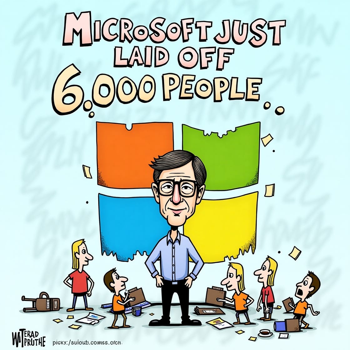 Microsoft Just Laid Off 6,000 People. Should You Be Worried? | by ...