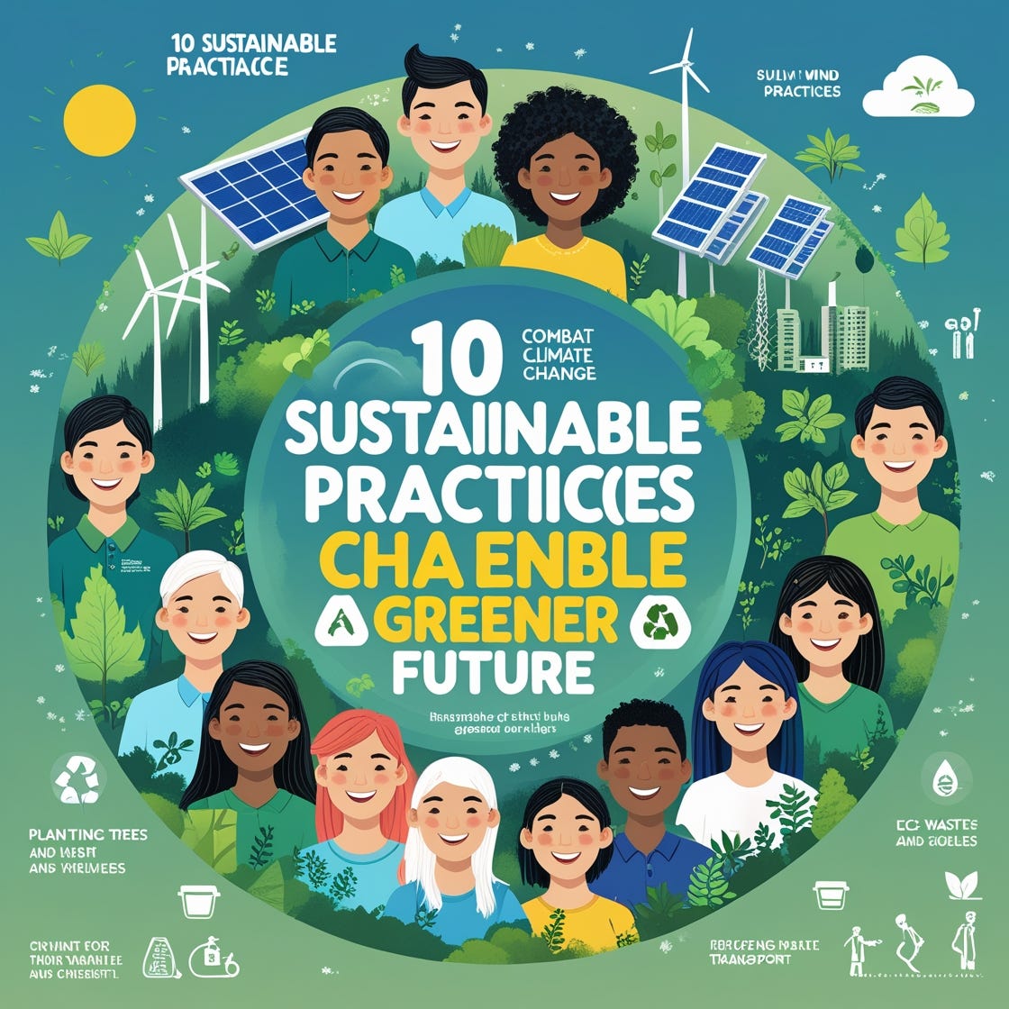 10 Sustainable Practices to Combat Climate Change and Build a Greener ...