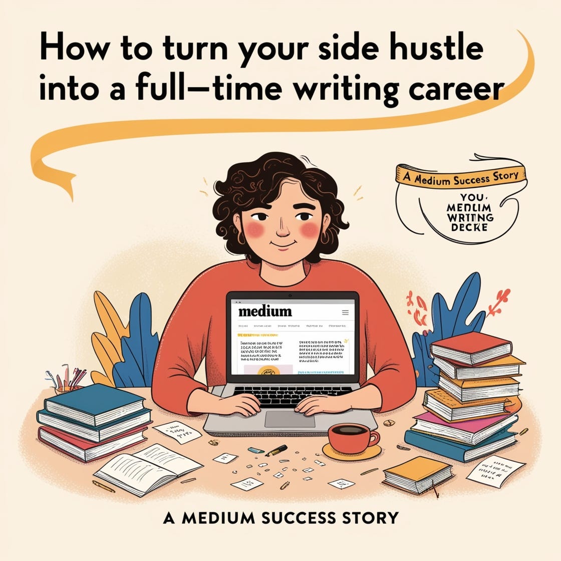 How to Turn Your Side Hustle into a Full-Time Writing Career: A Medium ...
