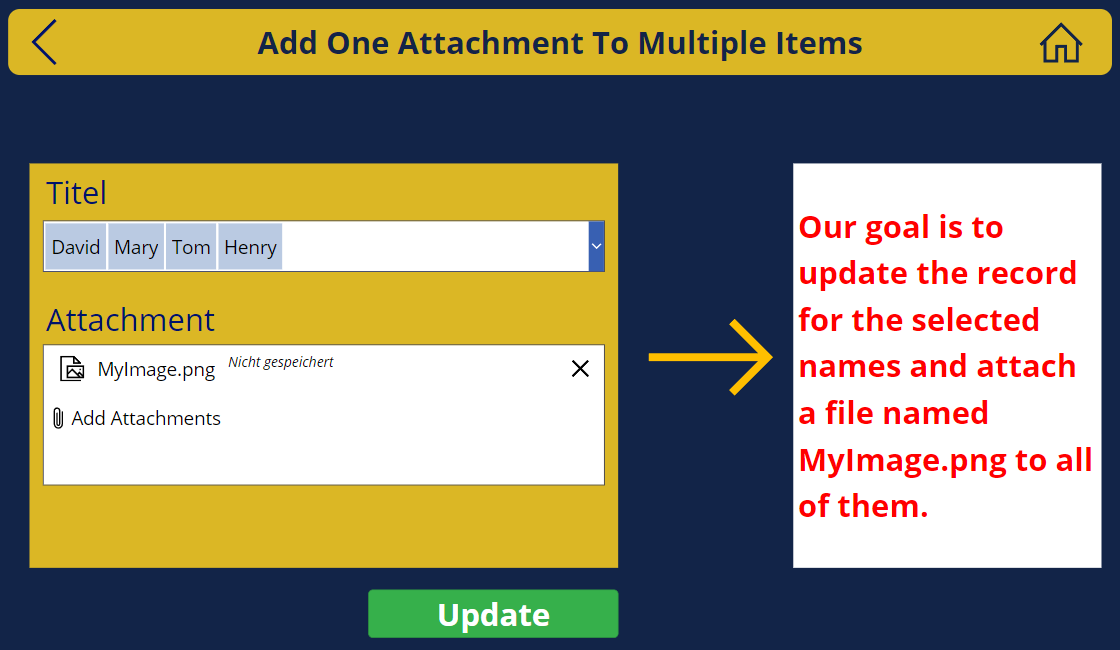 Save a file as an attachment for multiple records in Power Apps | by ...