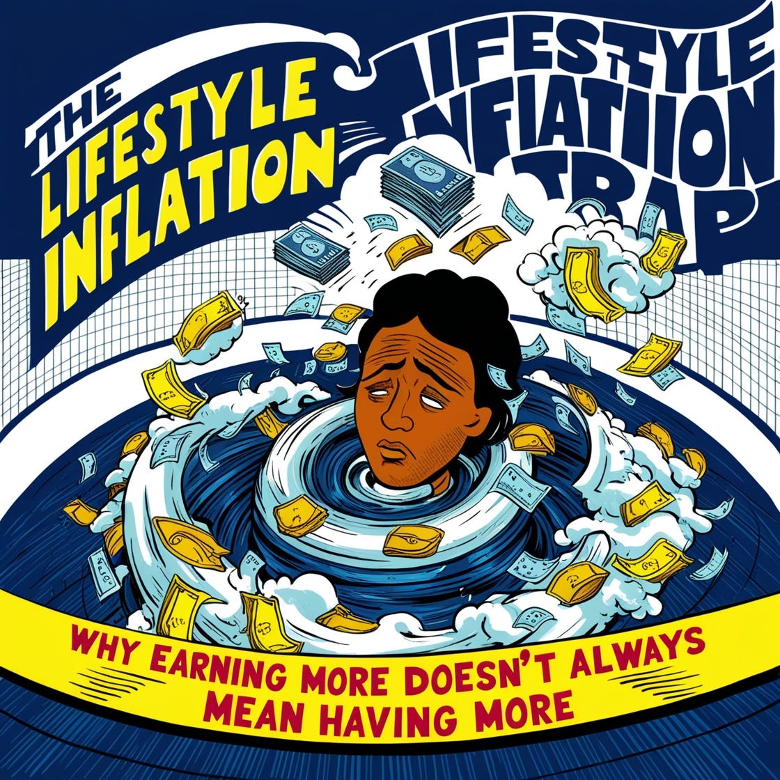24The Lifestyle Inflation Trap: Why Earning More Doesn’t Always Mean Having More | by Daniel ...