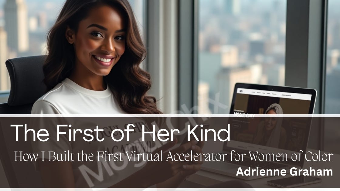 The First of Her Kind. I have a story to share. | by Adrienne Graham ...