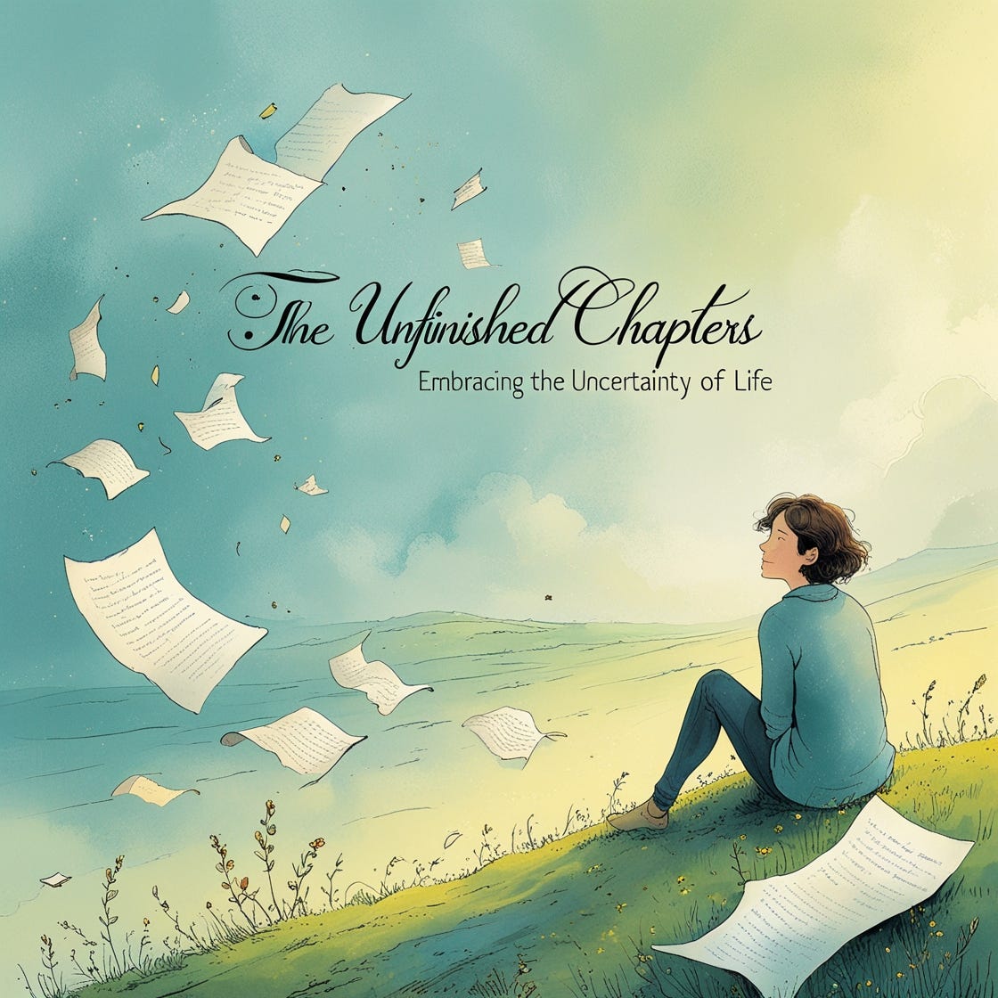 The Unfinished Chapters: Embracing the Uncertainty of Life | by Smart ...
