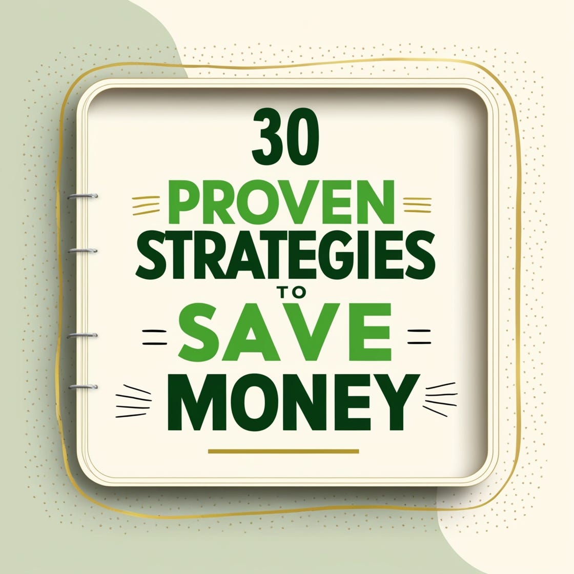 30 Proven Strategies to Save Money | by Tshepho Phemelo Matlho | Nov ...
