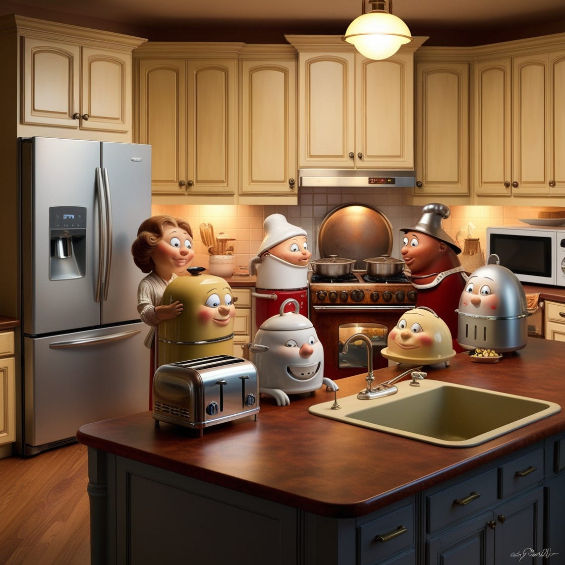 Conversations in the Kitchen: If Appliances Could Spill Secrets | by ...