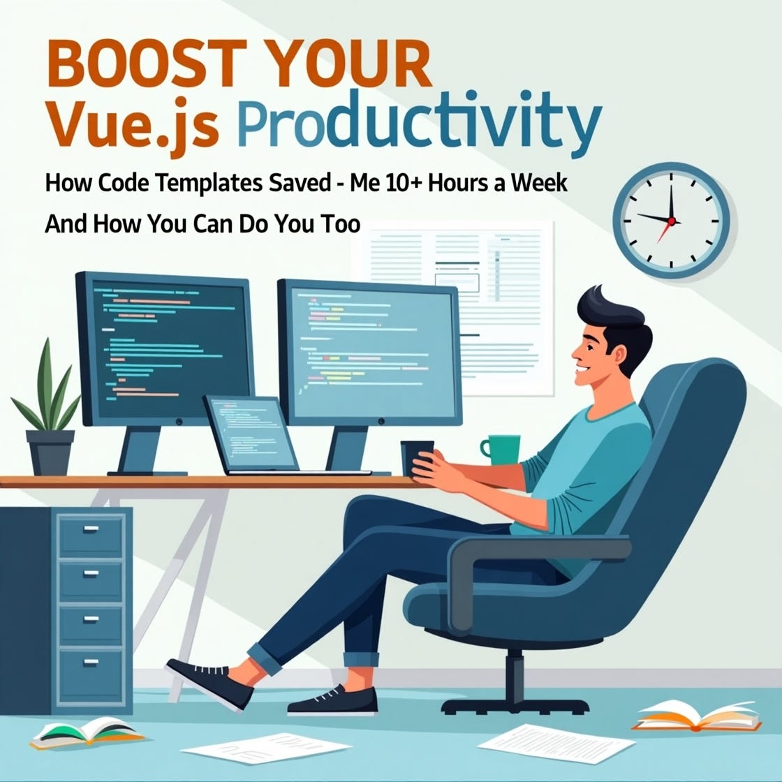 Boost Your Vue.js Productivity. How Code Templates Saved Me 10+ Hours a ...