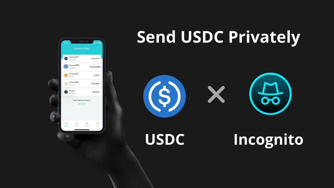 How to send USDC privately with the Incognito Wallet | by Elena ...