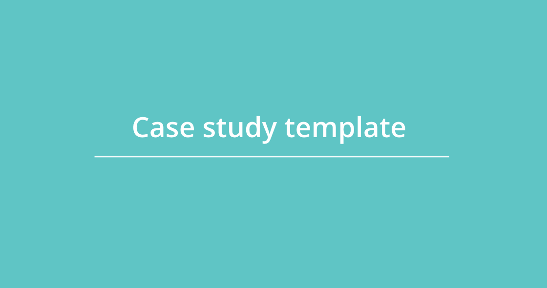 Case Study Title — template. Subtitle | by Lilian Li | Medium