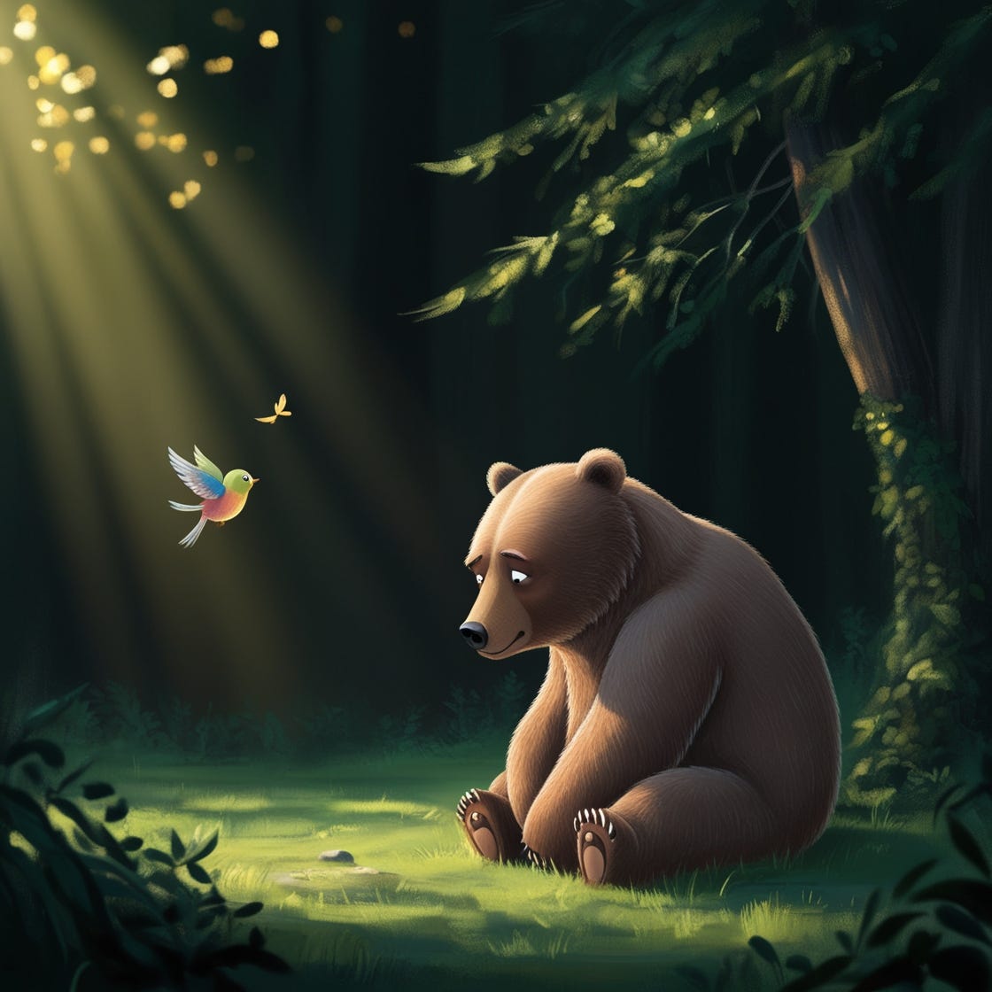 When the Bird flew away…. Once upon a time, in a forest wrapped… | by ...