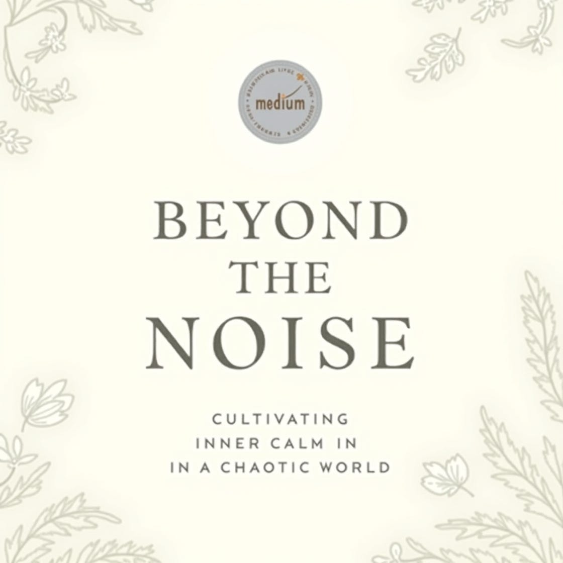Beyond the Noise: Cultivating Inner Calm in a Chaotic World | by Eriki ...