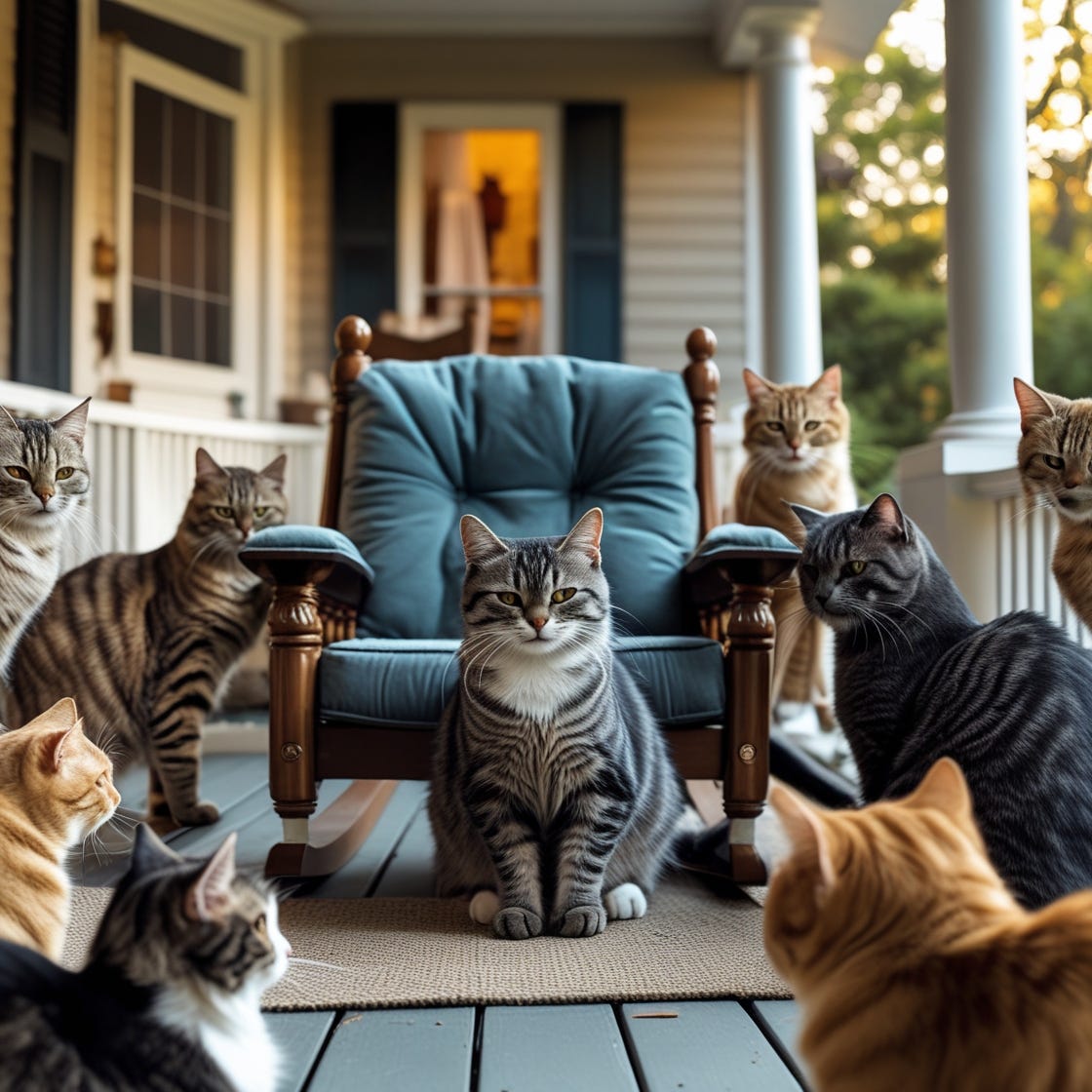 Cat Got My Chair. RWDrabble 2.0.25 | mistrust | by Sudarsan K Das ...