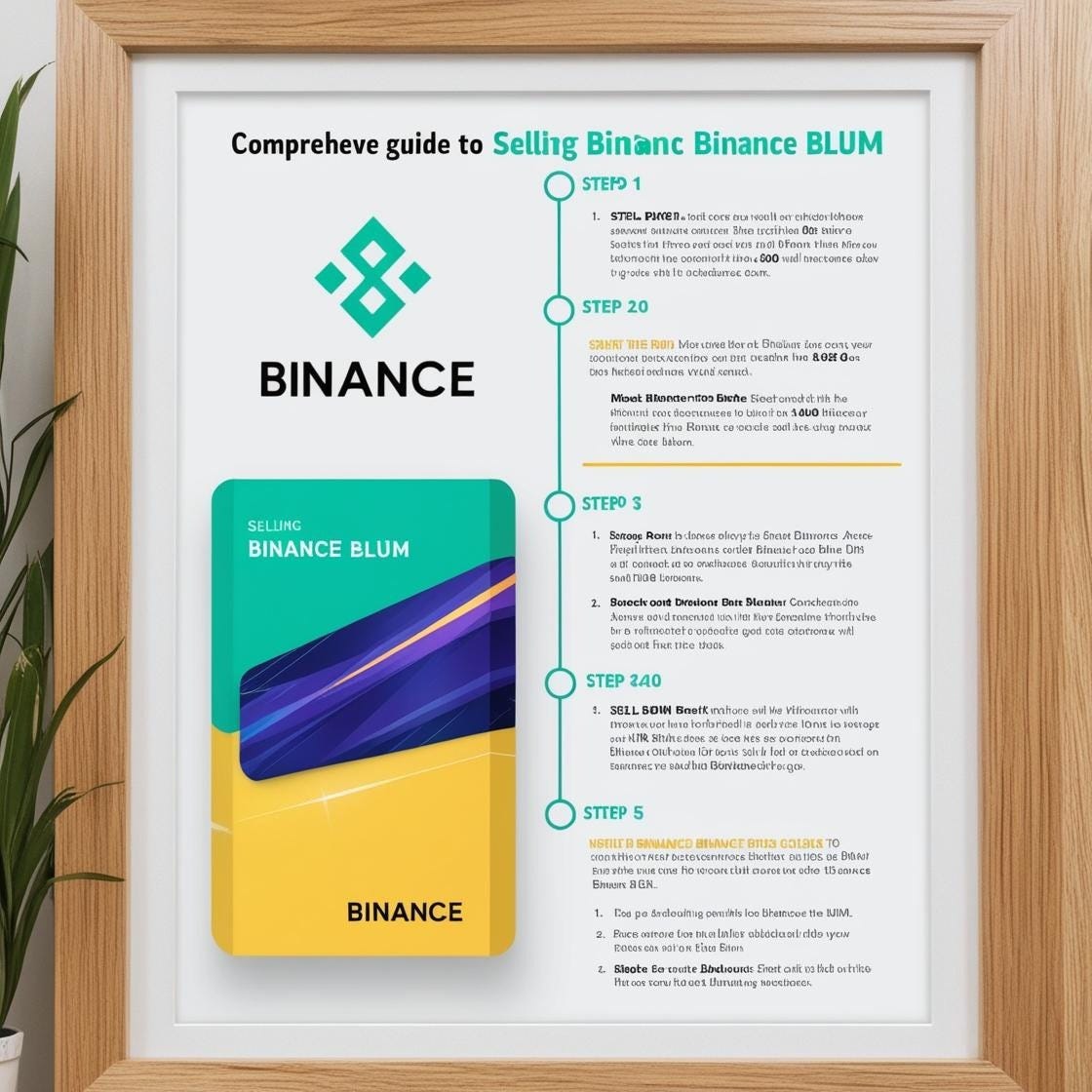A Complete Guide to Selling Binance BLUM | by Business and marketing ...