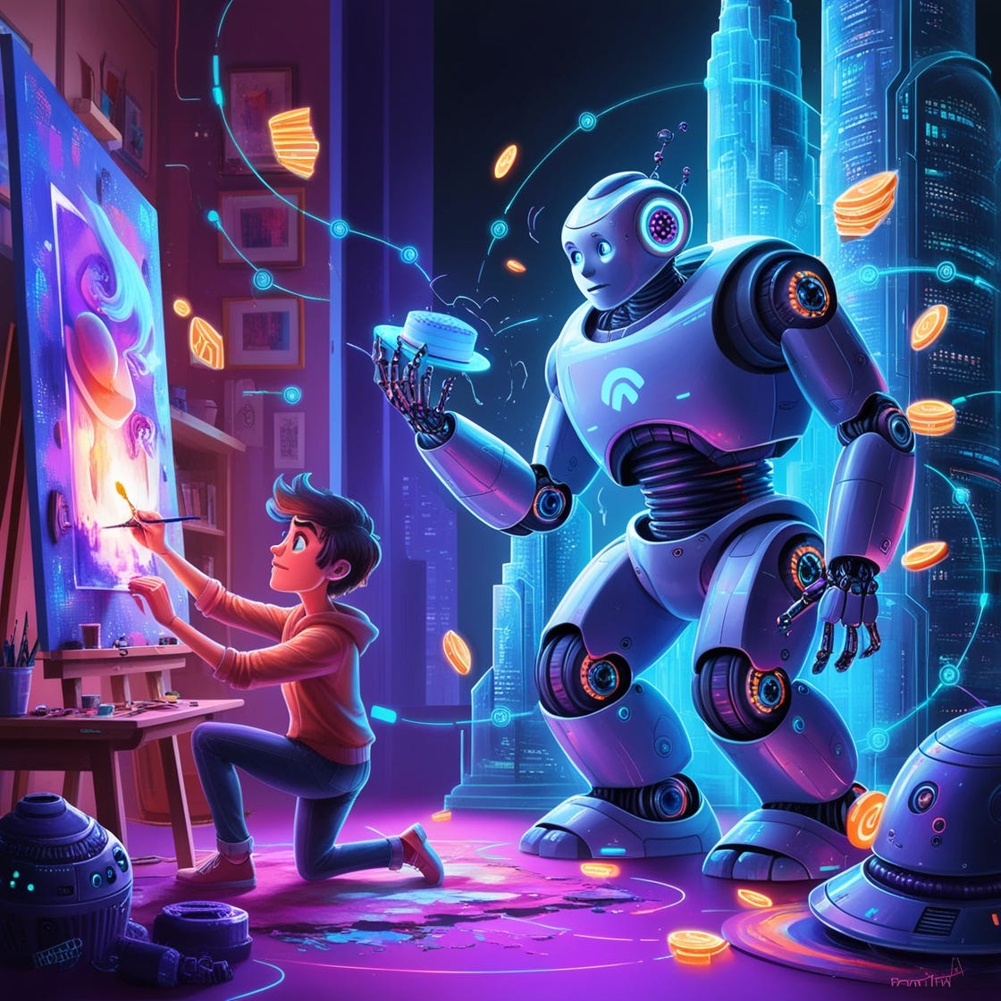The Little Guy Fights Back. As per today's standards, AI is… | by ...