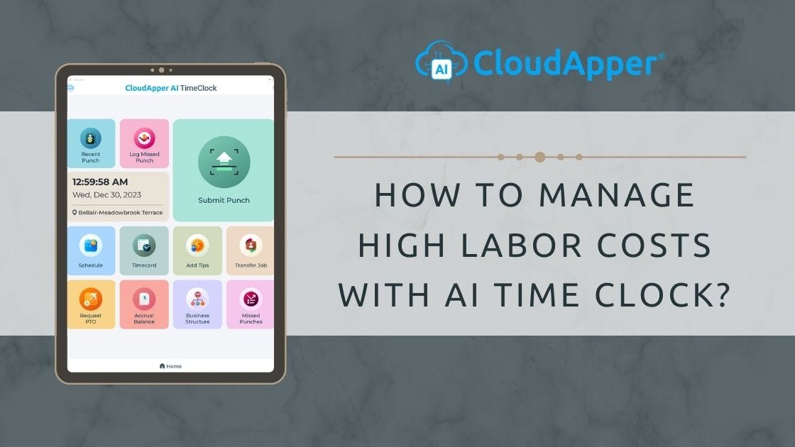 How To Manage High Labor Costs With AI Time Clock? | by Juan Ben ...