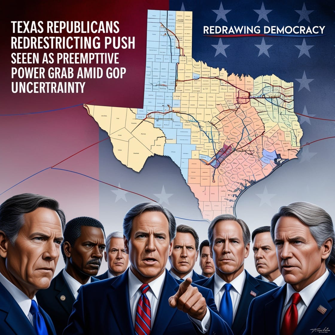 Redrawing Democracy?. Texas Republicans’ Redistricting Push… | by ...