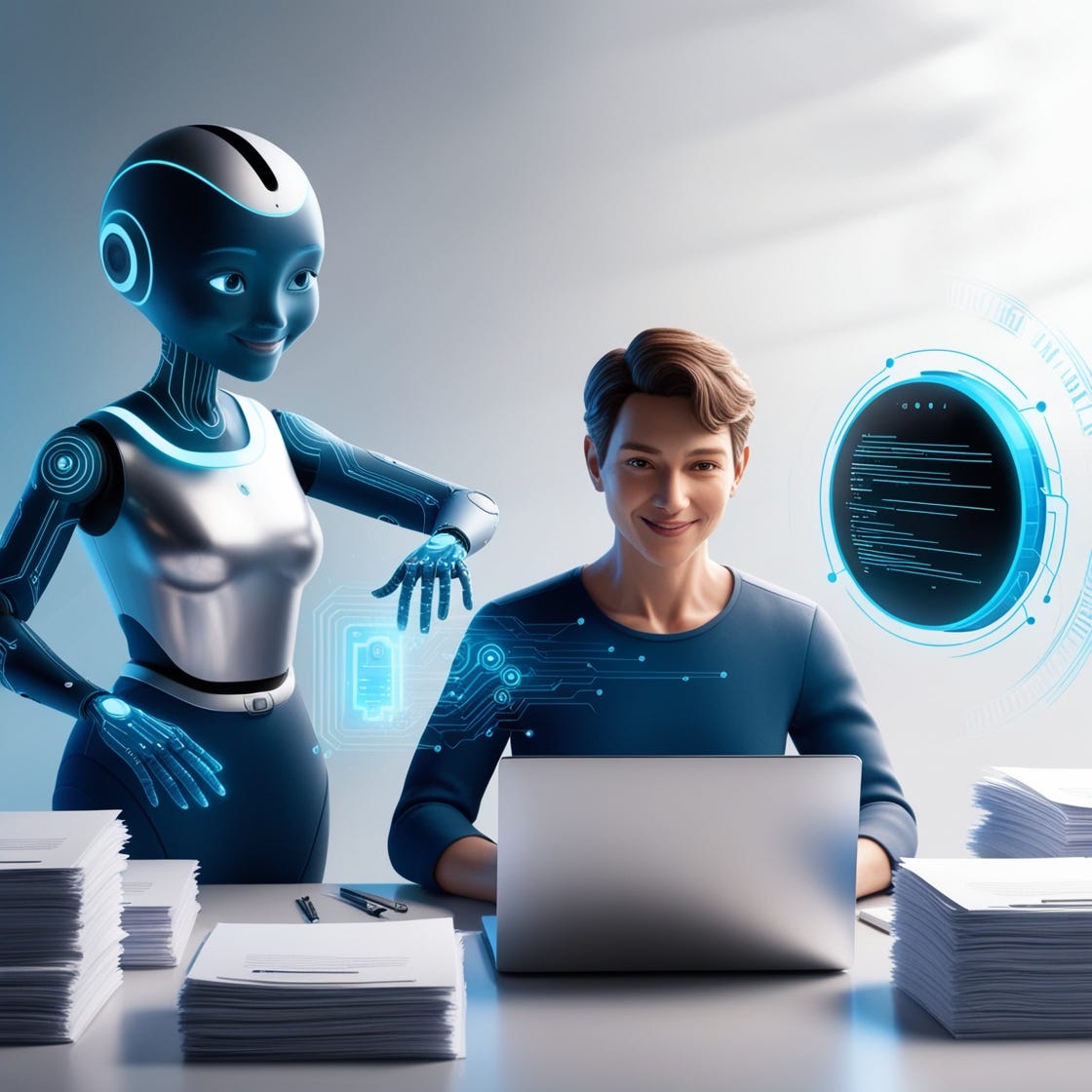 How AI reduce your workload. AI is transforming industries by… | by ...
