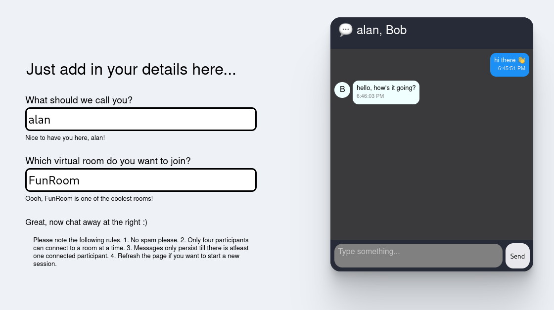 Implementing Serverless Chat In React By Paramjit Singh Medium