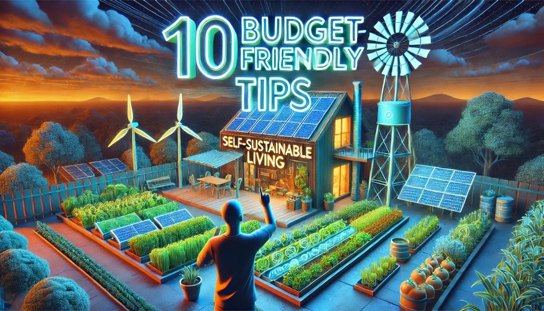 10 Budget-Friendly Tips for Self-Sustainable Living | by Jameel Starnes ...