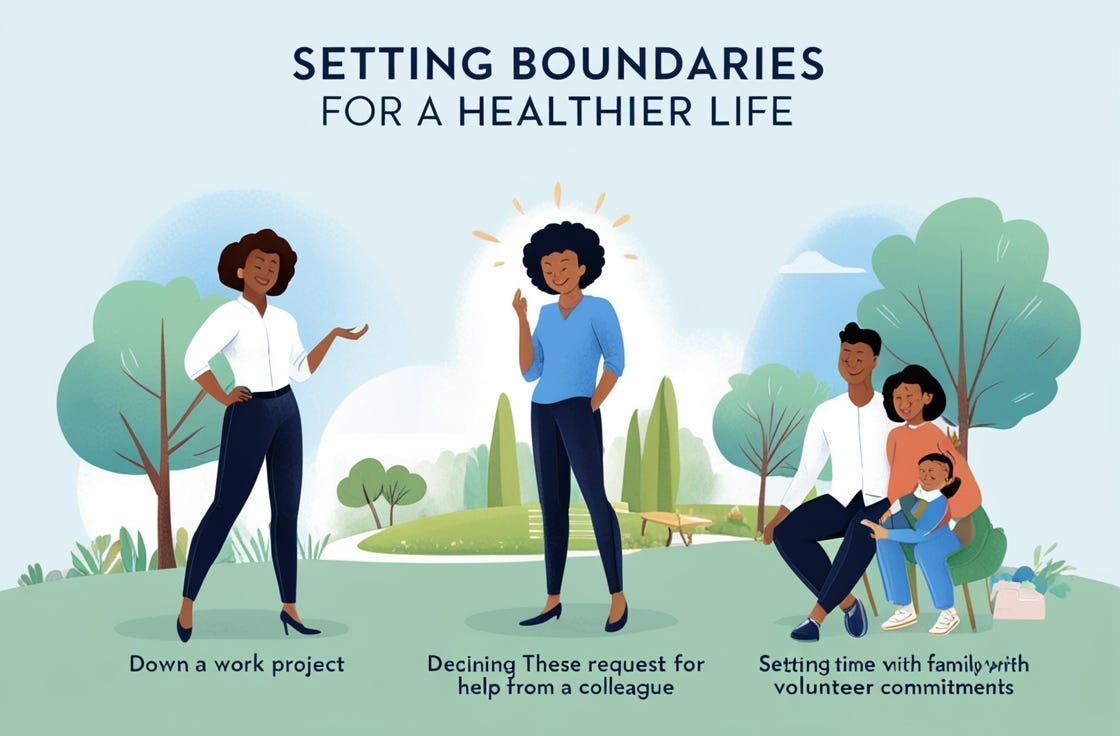 The Power of Saying No: Setting Boundaries for a Healthier Life | by ...