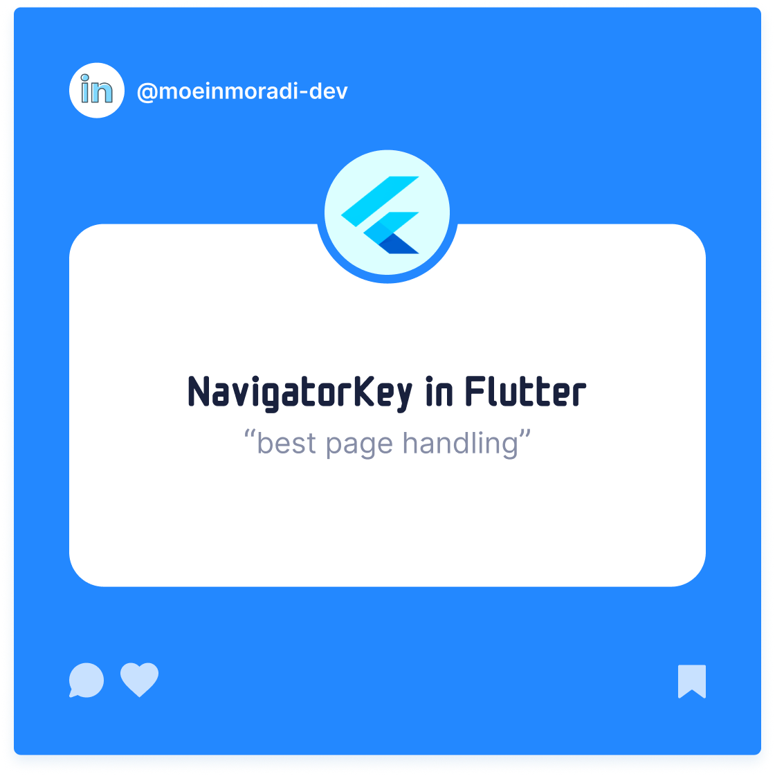 NavigatorKey in Flutter. how do you handle context without using… | by Moeinmoradi.dev | Medium