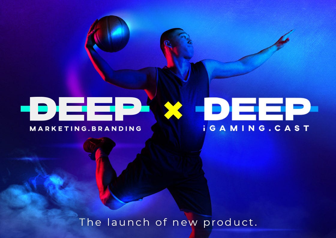 DEEP.MARKETING.BRANDING Agency announces the launch of iGaming Deepcast ...