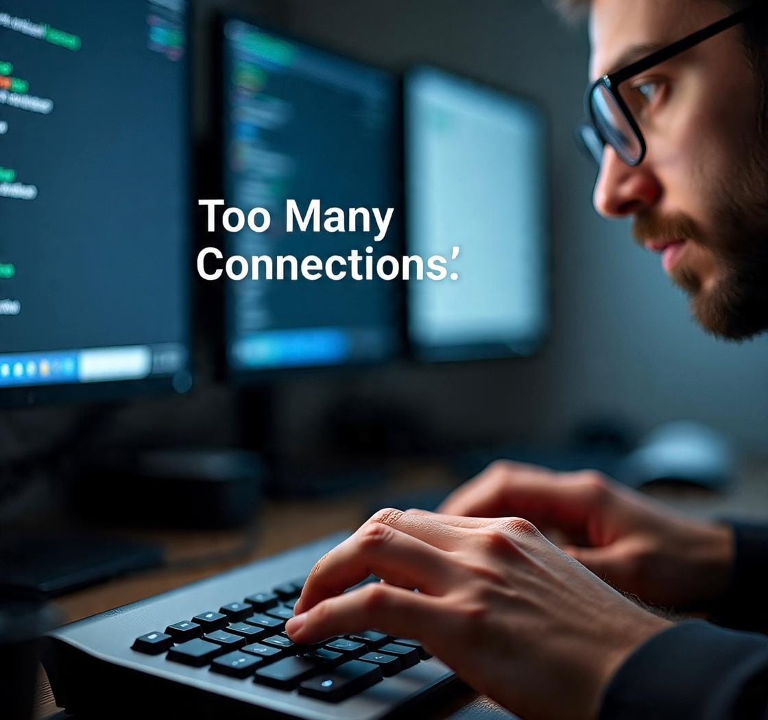 How I Fixed Django’s “Too Many Connections” Error with PgBouncer | by ...
