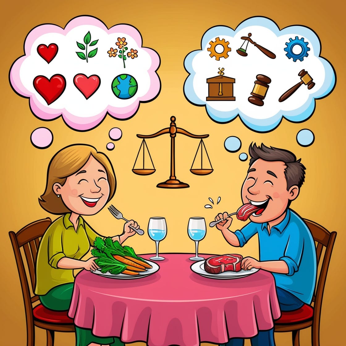 Why We Fight Over Dinner: The Real Reason Left vs. Right Will Never ...