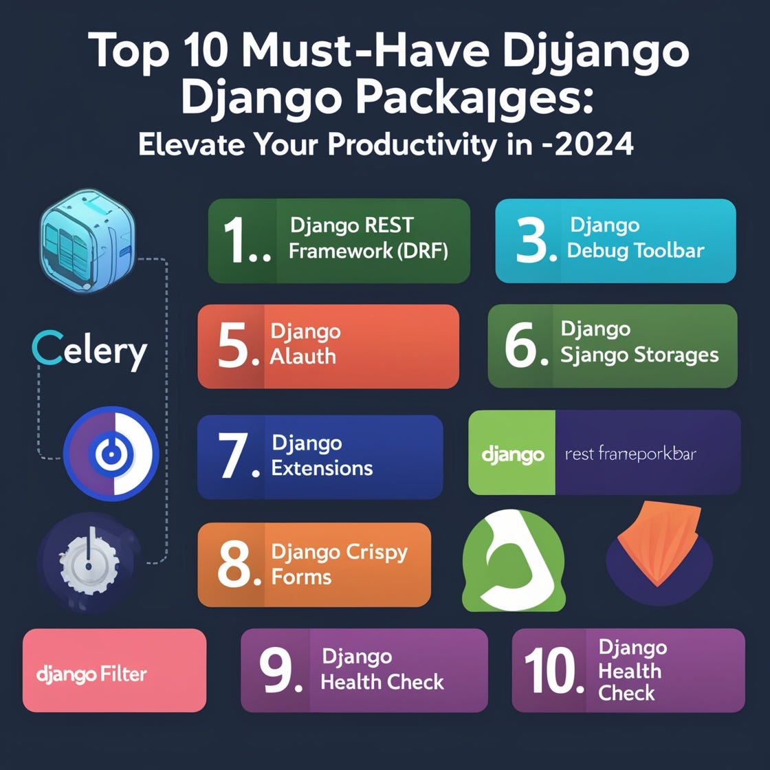 Top 10 Must-Have Django Packages for Every Developer: Elevate Your Productivity in 2024 | by ...