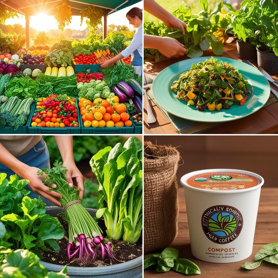 Title: 10 Sustainable Food Choices to Make a Real Impact | by rubab ...