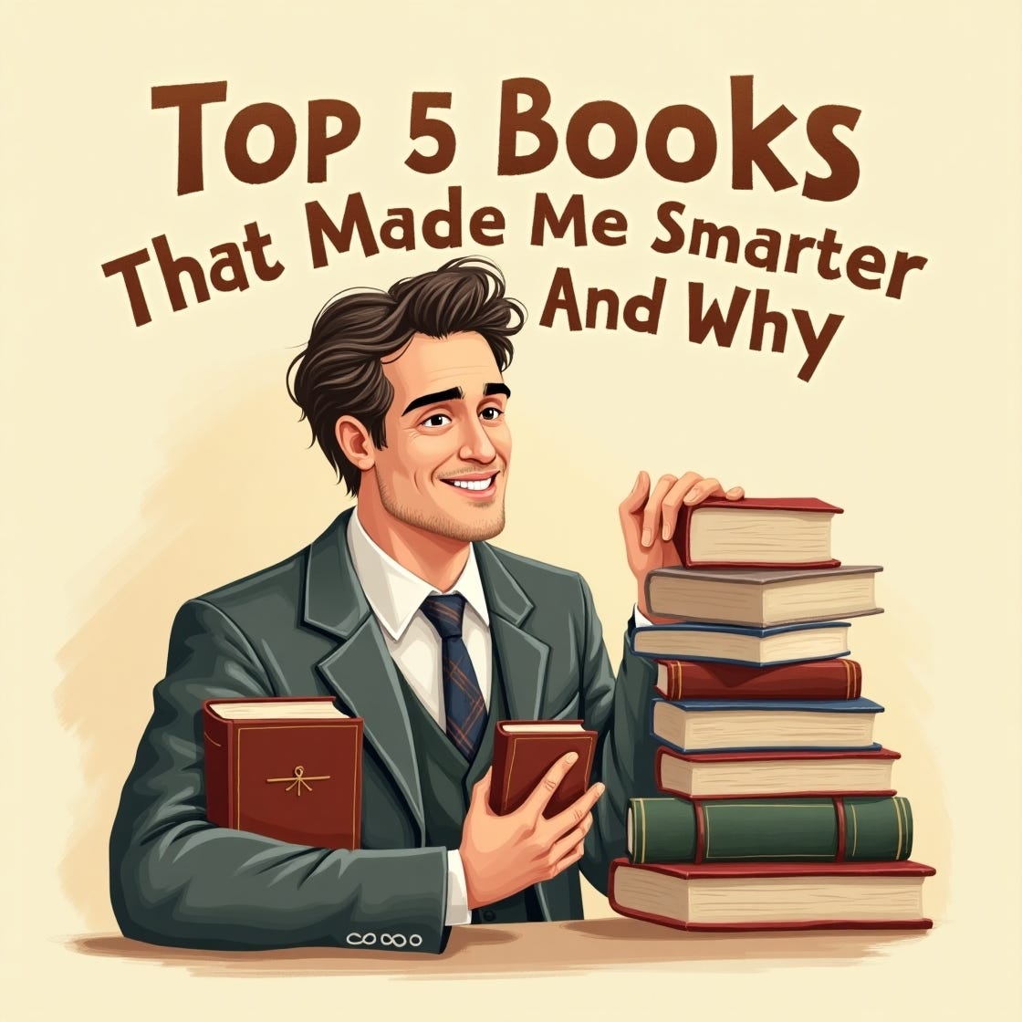 📚 Top 5 Books That Made Me Smarter (And Why) | by Thisaru Thiwanka ...