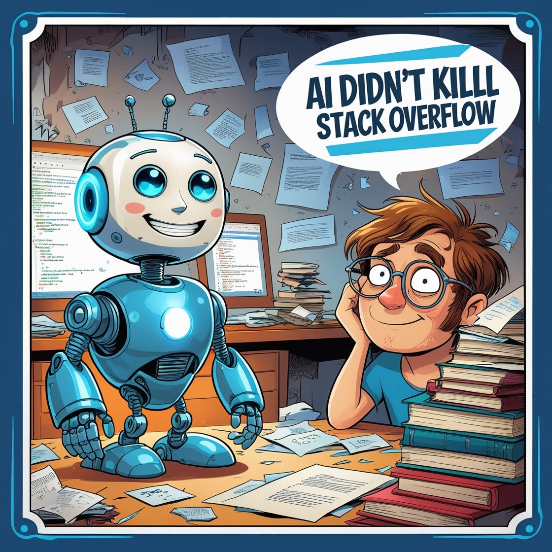 🤖 AI Didn’t Kill Stack Overflow… Developers Did | by Rasathurai Karan | Javarevisited | Jun ...
