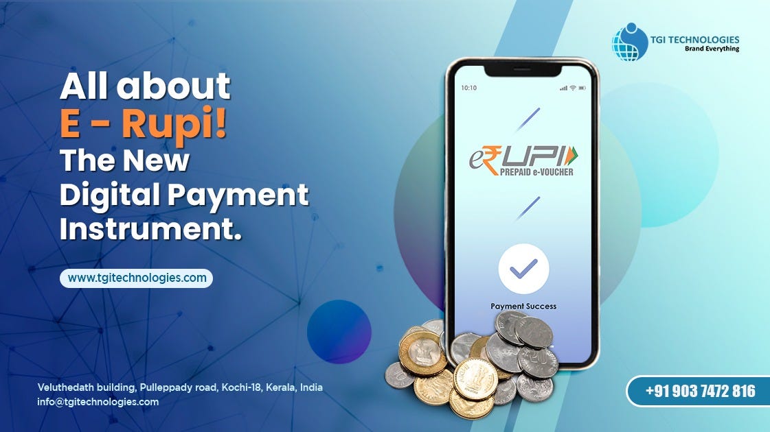 All about E — Rupi — The New Digital Payment Instrument. - Digital Kerala - Medium