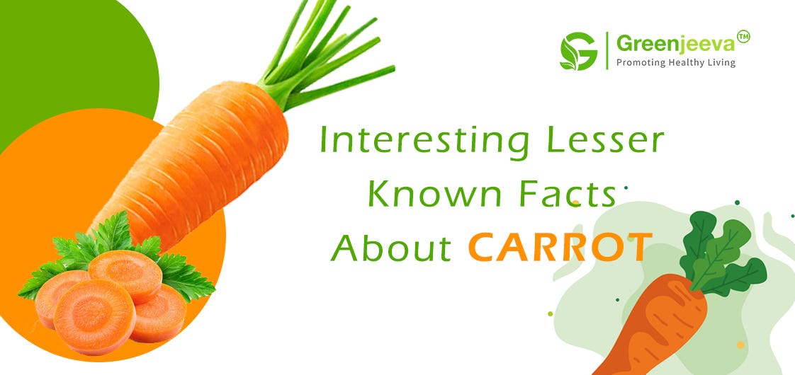 Interesting Lesser-Known Facts About Carrot | by Green Jeeva LLC | Medium