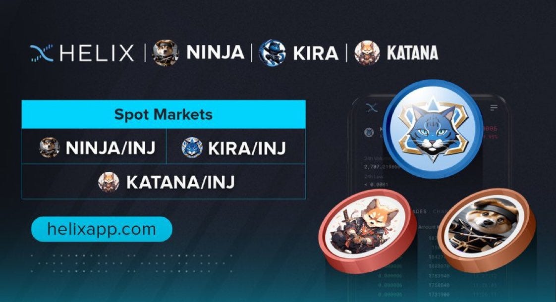 Injective’s Helix Unveils a Power Trio: Unleashing NINJA, KIRA, and ...