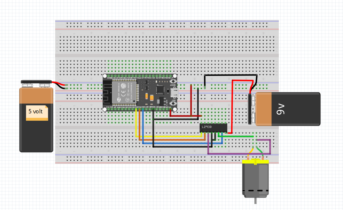 How I Controlled a DC Motor Using ESP32 and a Web Browser (No App ...