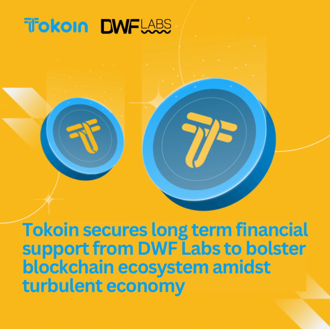 Tokoin Secures Long Term Financial Support From DWF Labs to Booster Blockchain Ecosystem Amidst ...