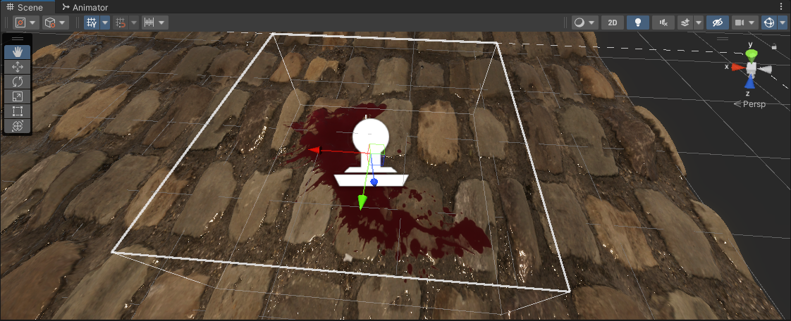 Decals in Unity. Decals are a projection of a material… | by Jerrod Molnar | Medium