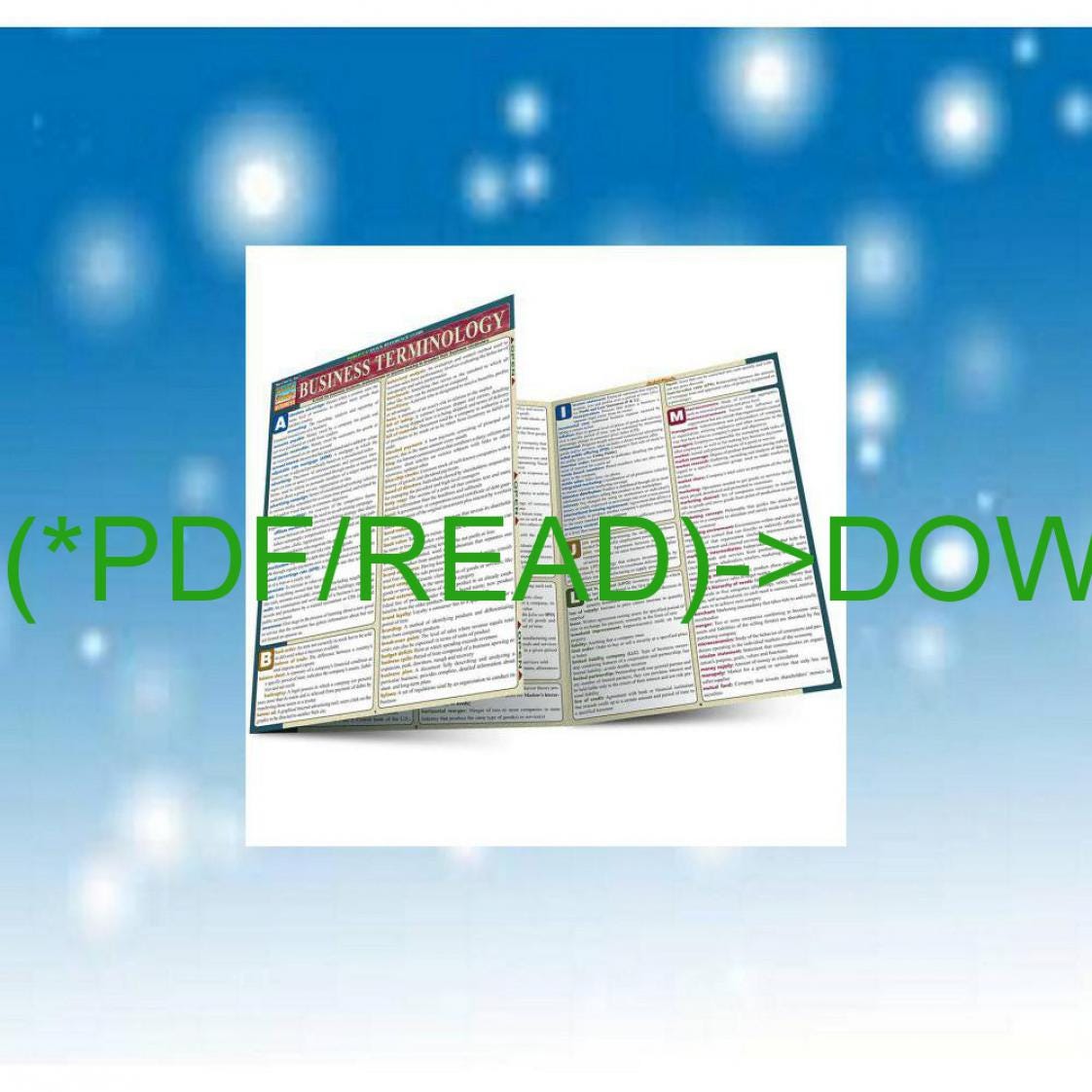 (PDF) Download Business Terminology (Quick Study Business) [EBOOK] PDF ...