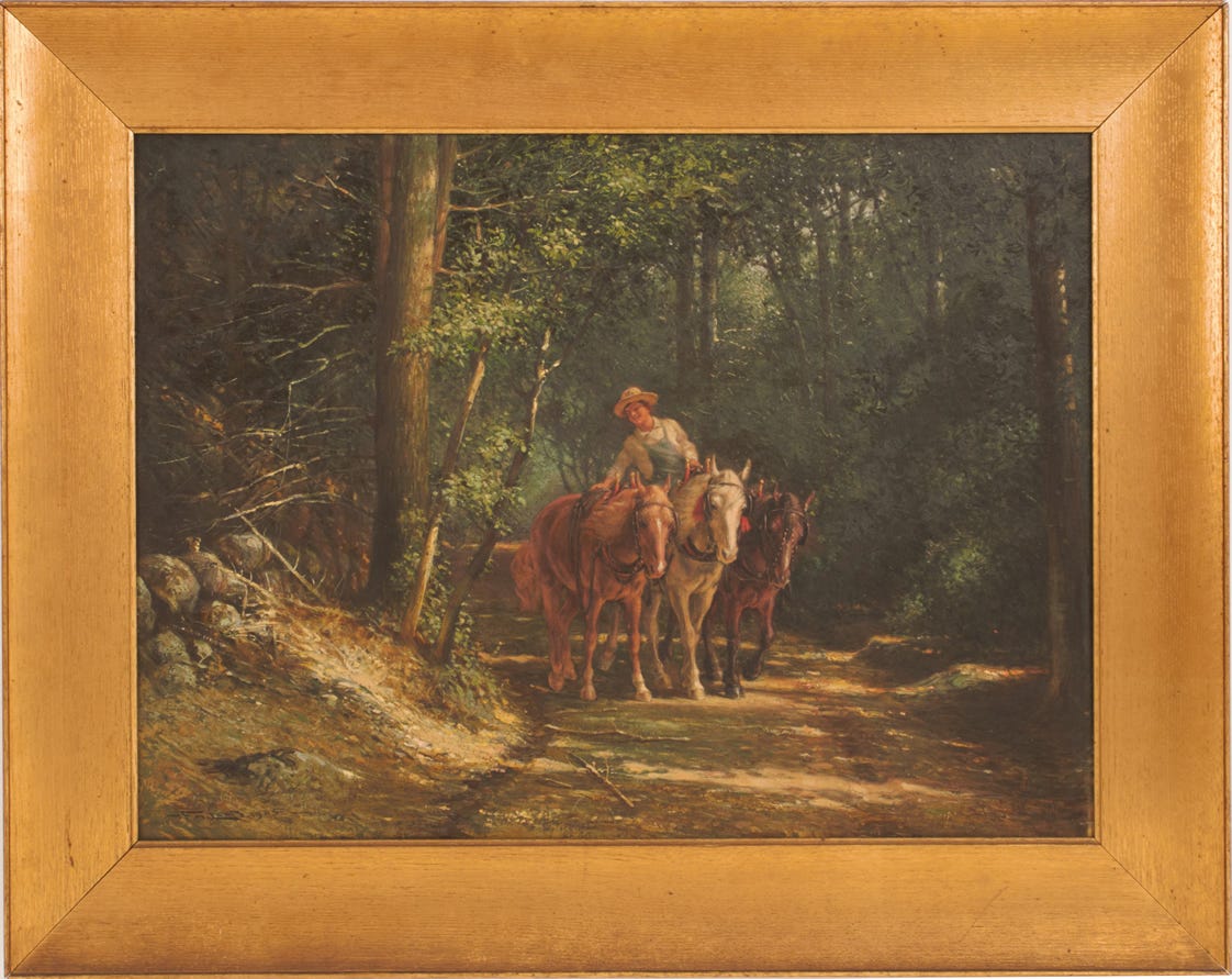 Frederick Mortimer Lamb (American 1861–1936) | by Bedford Fine Art ...