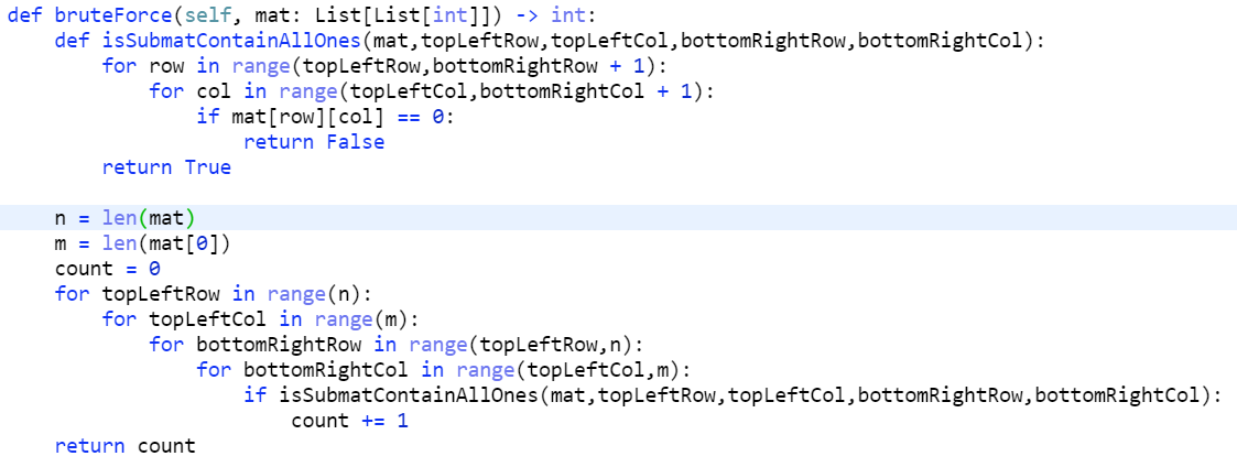 Count Submatrices With All Ones. Introduction | by Akash Pawar | Medium