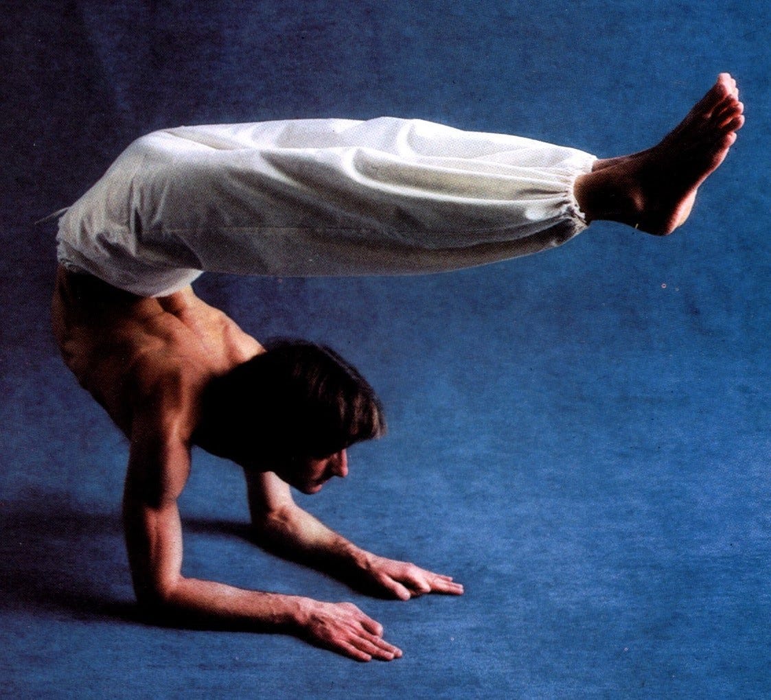 Yoga, Blessed Yoga. This image of the Scorpion pose is from… | by Wes ...