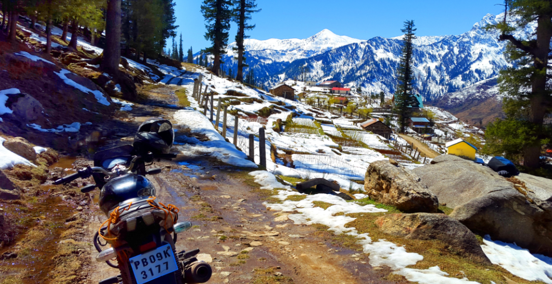 An Illusion of a Solo Traveler. Chasing down the tiny, pebble covered ...