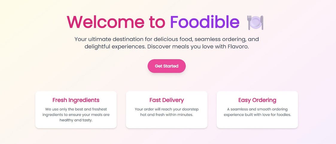 🍔 Build a Smart Food Delivery App UI with React & Tailwind CSS | by Udaybhatnagar | Medium