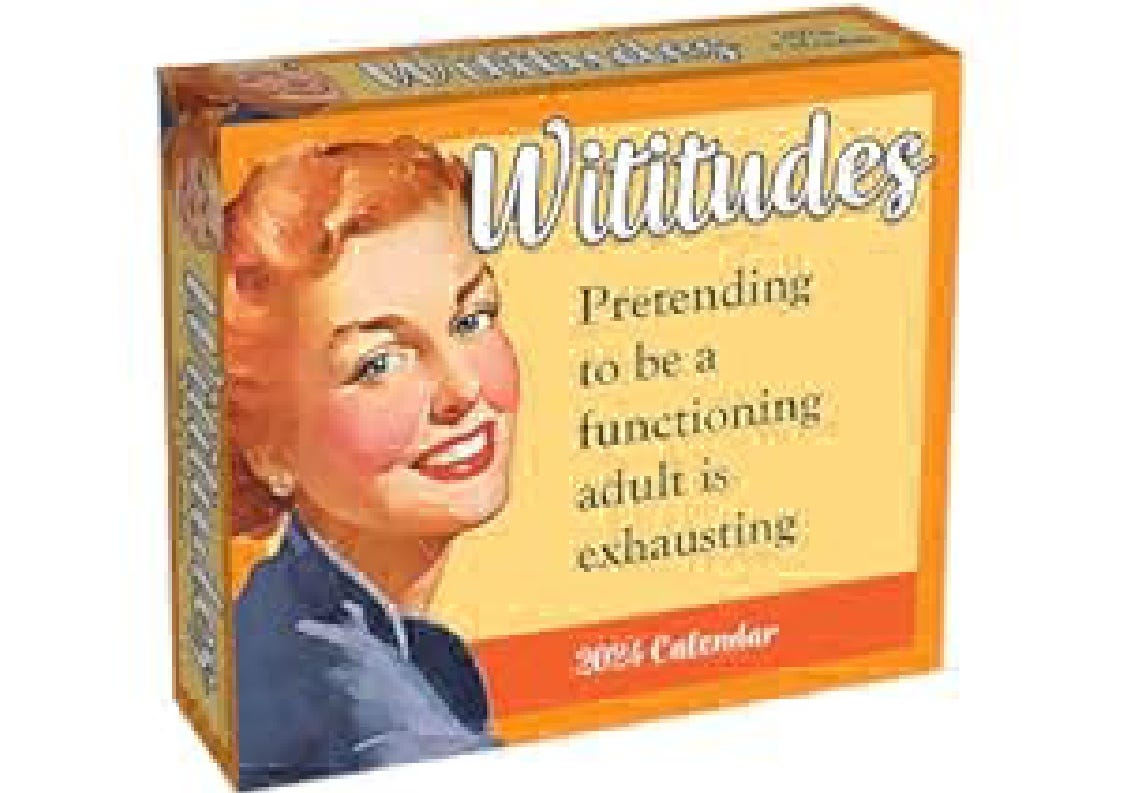 [Download] Wititudes 2024 Day-to-Day Calendar: Pretending to Be a ...