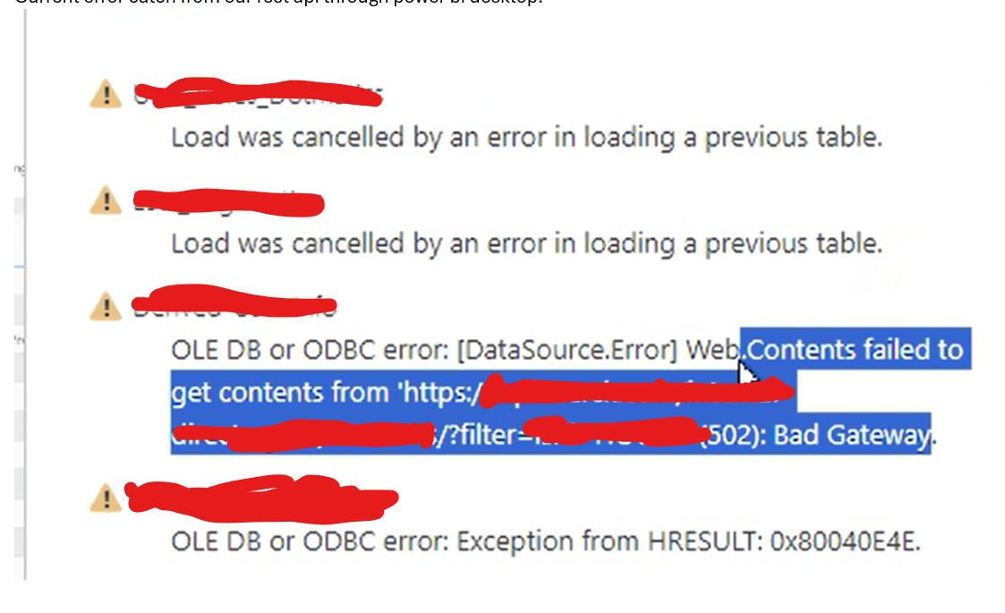 Dealing with Large JSON Files in Power BI: Mitigating the 502 Bad Gateway Error | by Hussam ...