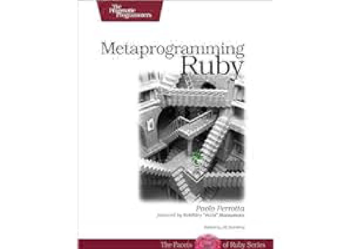 PDF Metaprogramming Ru — : Program Like the Ru — Pros — Paolo Perrotta | by Hana Martin | Jul ...