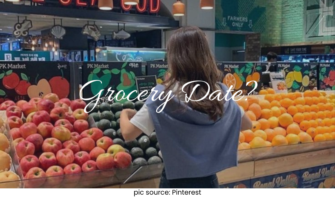 Grocery Date?. They were so close, they could feel… | by amarantcy | Medium