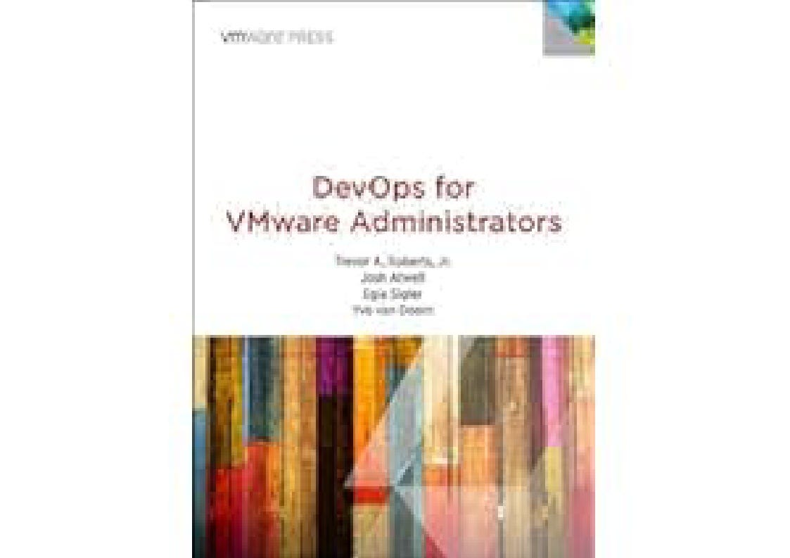 PDF Download DevOps for VMware Administrators by Jr. Roberts, Trevor | by KirstenRKraatz656 | Medium